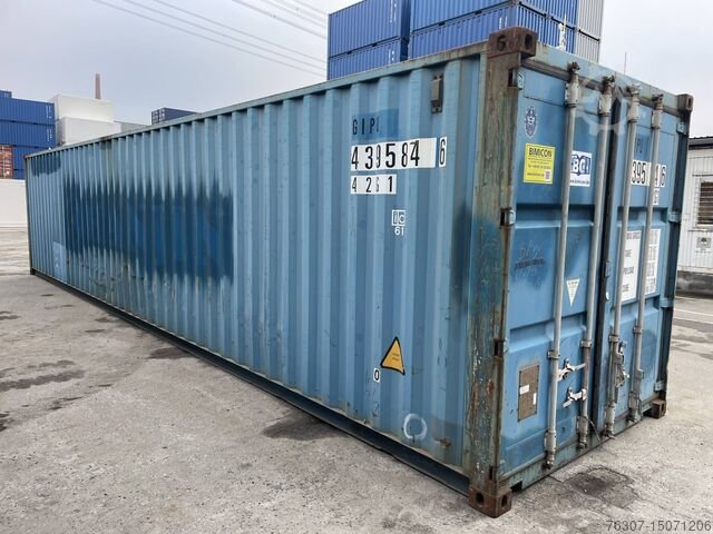 40Ft X 8Ft Used Shipping Container High Cube – Blue Habor Containers